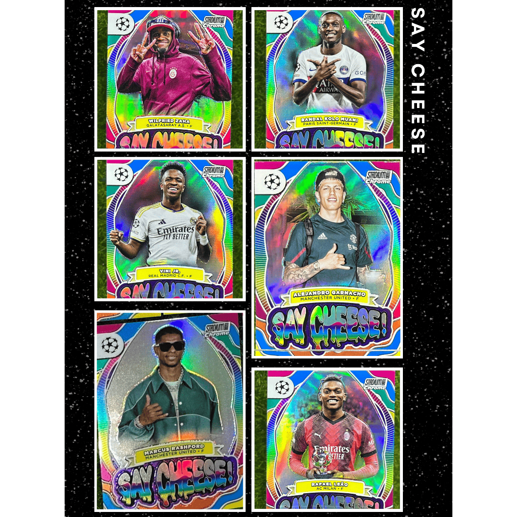 SET SAY CHEESE : GARNACHO VINI JR RASHFORD Zahra LEAO | Shopee Malaysia