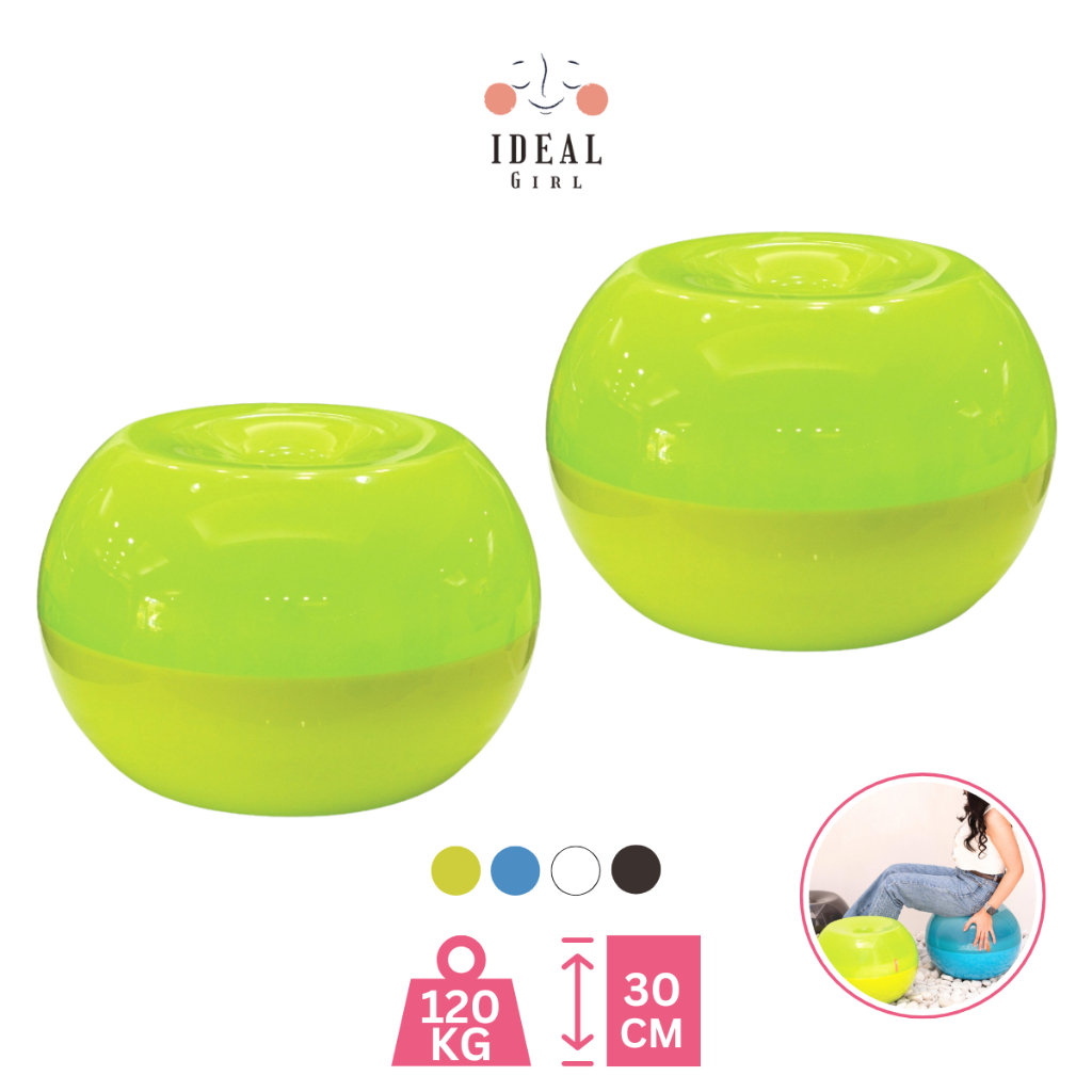 idealgirl Round Stool 30cm Height Weight Gain 120kg Storage Berry Chair ...