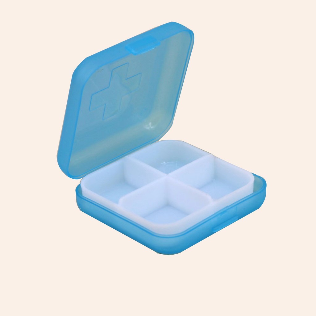 Pill Cartridge Divider Portable Medicine 1 Piece Assorted Colors ...