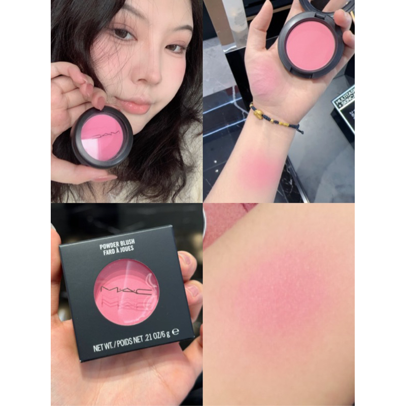 Mac Powder Blush 6g Pink Swoon | Shopee Malaysia