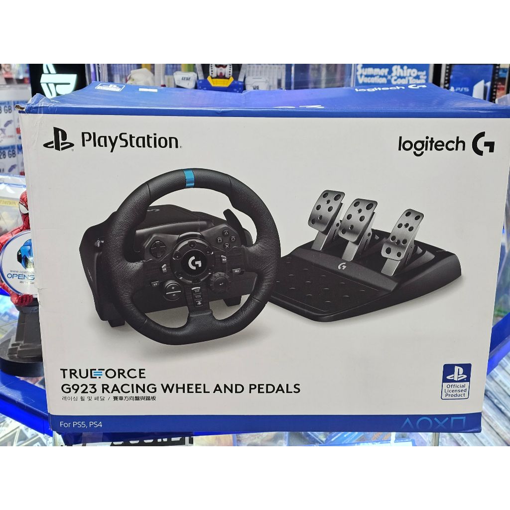 Logitech: Racing Wheels G923 + Shifter-PS5 PS4 Window PC Steam | Shopee ...