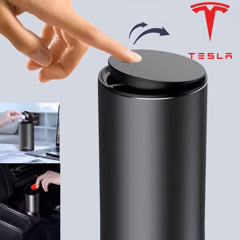 TESLA Model s 3 x y Universal Waste Bin For Cars | Shopee Malaysia
