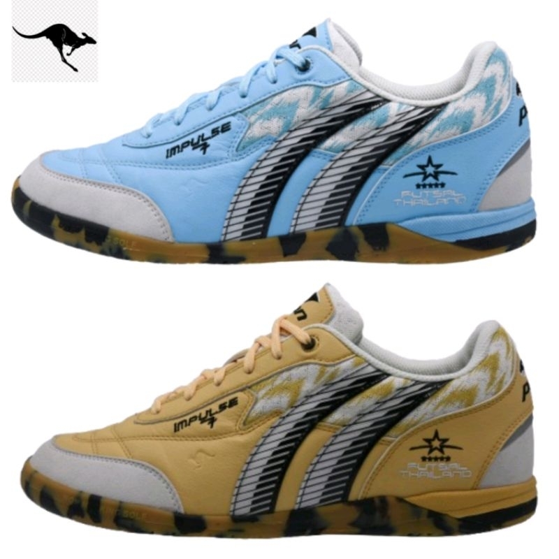 (PAN Licensed) Size 39-45 Futsal Shoes PAN IMPULSE 7 TOP Kangaroo Body ...