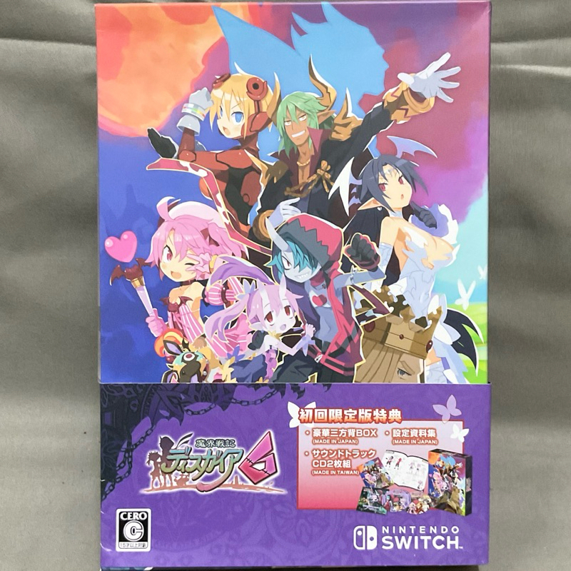 Original Disc [Switch] Disgaea 6: Defiance of Destiny (Limited Edition ...