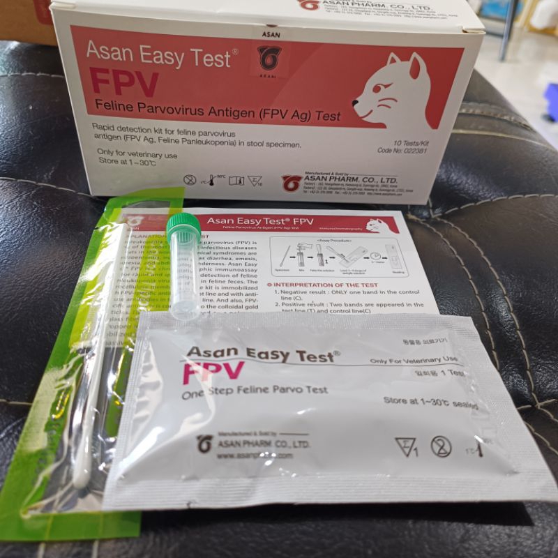 Asan Easy test FPV (10 test) made in (Korea) | Shopee Malaysia