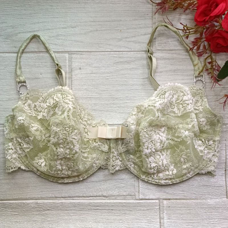 Intimates Bra Size 36d Has A See-Through Fabric No Sponge The Shirt Is ...