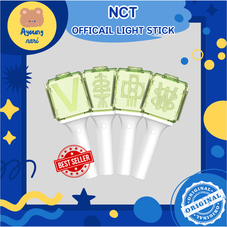 OFFICAIL LIGTH STICK NCT DREAM 127 WISH WAYV VER.2 New Model Light ...