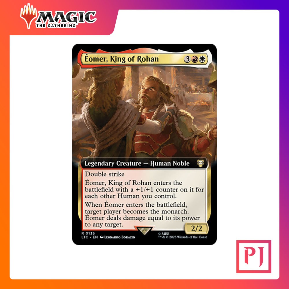 [MTG] Eomer King of Rohan (Extended Art) [LTR] [MULTI] [RARE] [NORMAL ...