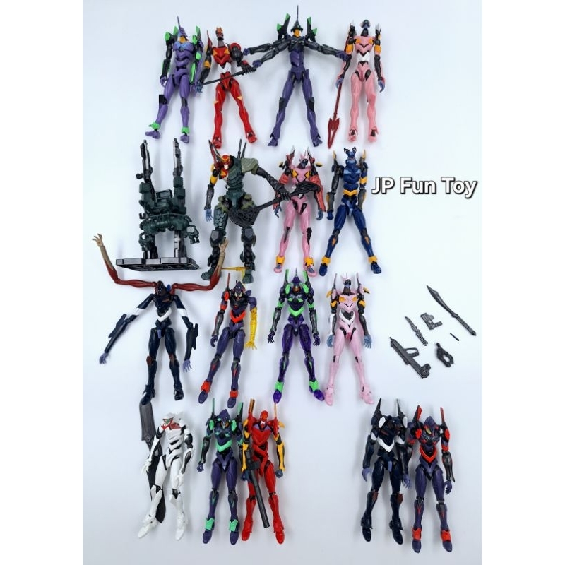 BANDAI EVANGELION EVA-FRAME Series Unit-02 Unit-03 Unit-04 Set | Shopee Malaysia