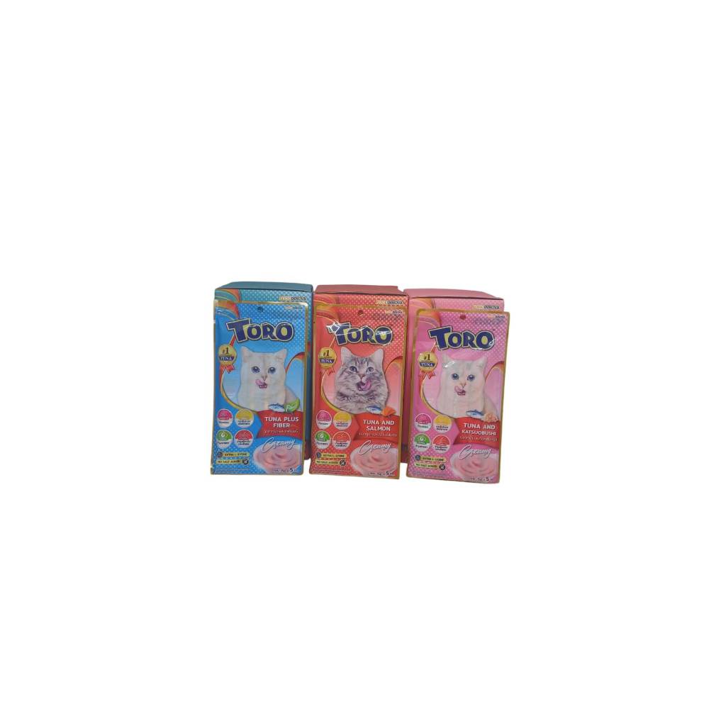 New Packaging!! Toro Cat Lick Snack Pack 5 Sachets 15 G Each. | Shopee ...