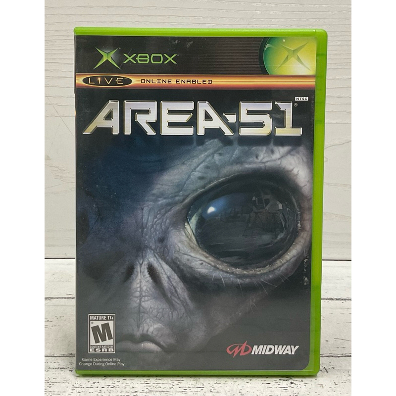 Original Disc [Xbox Original] Area 51 (Zone 1 US) | Shopee Malaysia