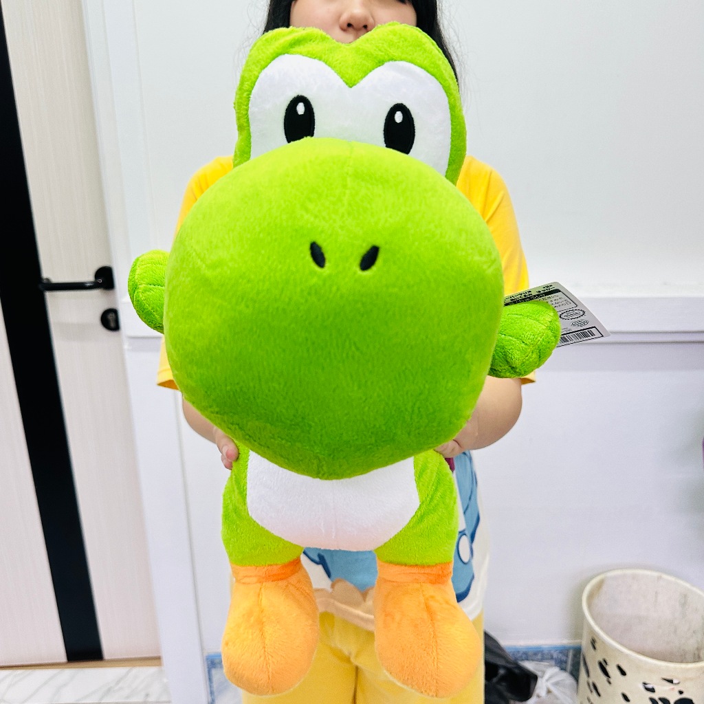 Authentic 1 Hand Yoshi Super Mario Doll Size 48 cm YoshiFluffy 54cm ...