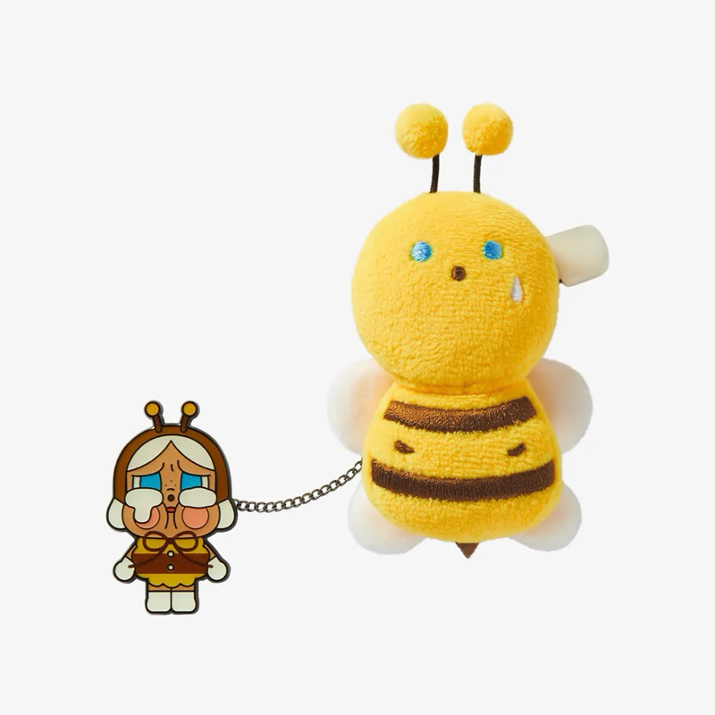 CRYBABY Crying Again Series-Plush Badge Blind Box-Nong Bee (Depan A ...