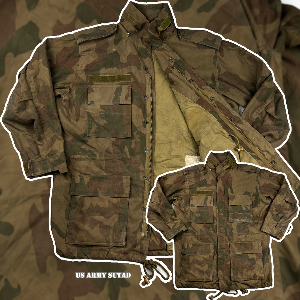 Vintage1989 Military Sack Jacket Pakistan Army Desert Camo Vintage Has ...