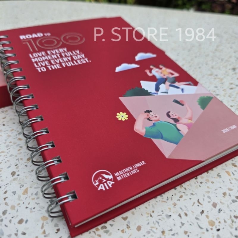Notebook 2025 // AIA Note Book Year 2568Notebook New In Box Latest ...
