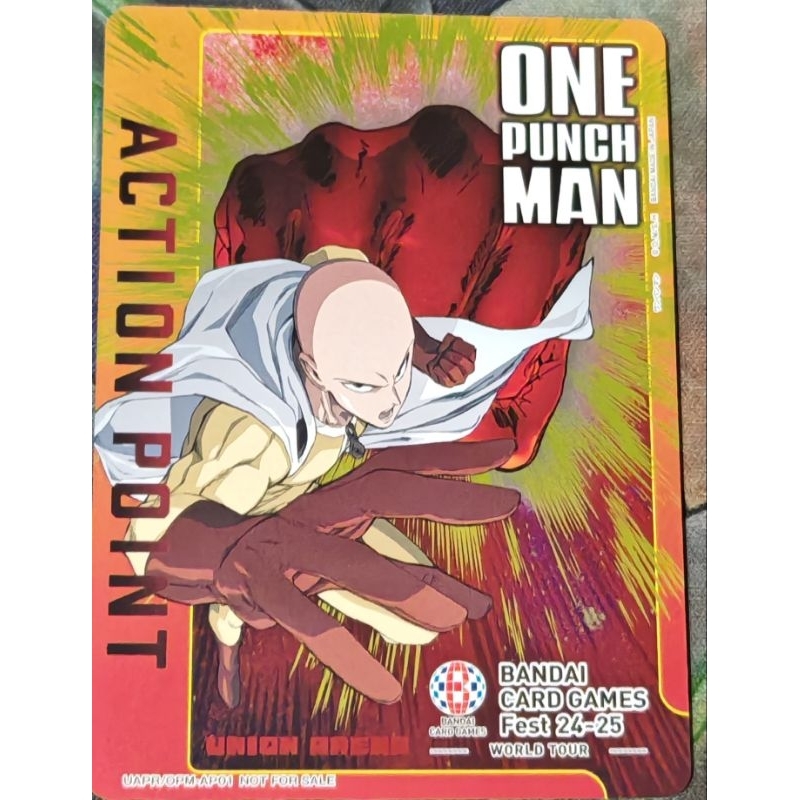 CARD Cards UNION ARENA Saitama From Bandai Event CARD GAME GAME ...