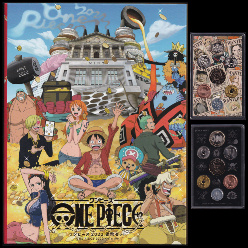 One Piece 25th Anniversary Coin set 2022 Japanese Excellent A4 Size ...