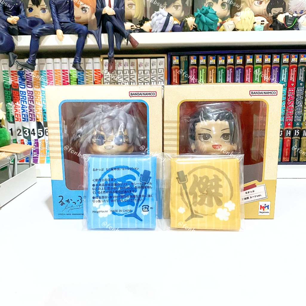 Look up Jujutsu Kaisen Gojo/Geto Suit (Sit Mainan Kojo/Keeto+Cushion ...