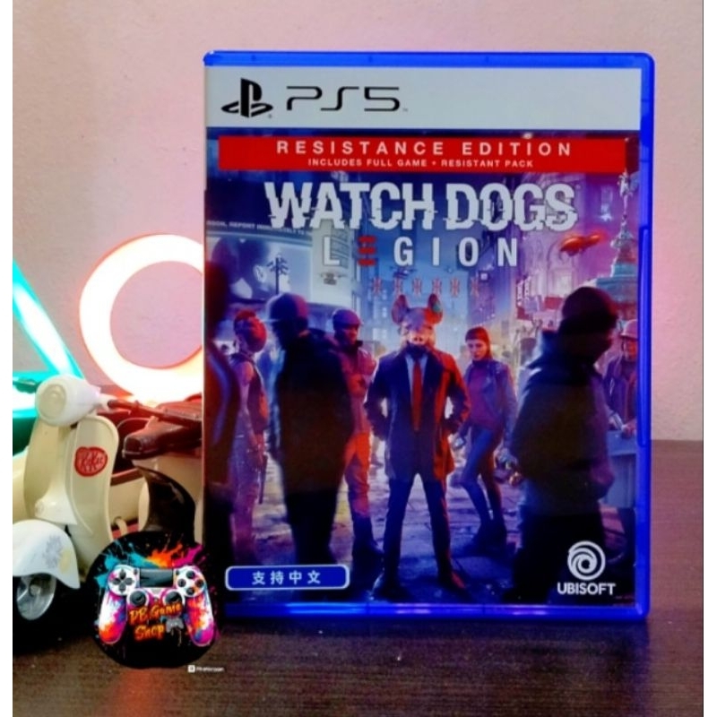 [Ps5] game: Watch dogs Legion Ps5 game Disc (2nd Hand) | Shopee Malaysia