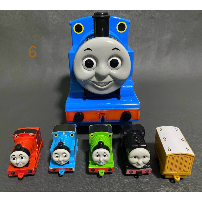 6 Thomas And Friends. Hand Push Play Whole Set As In The Picture ...