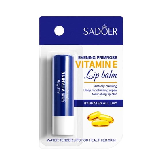 SADOER EVENING PRIMROSE VITAMIN E LIP BALM | Shopee Malaysia