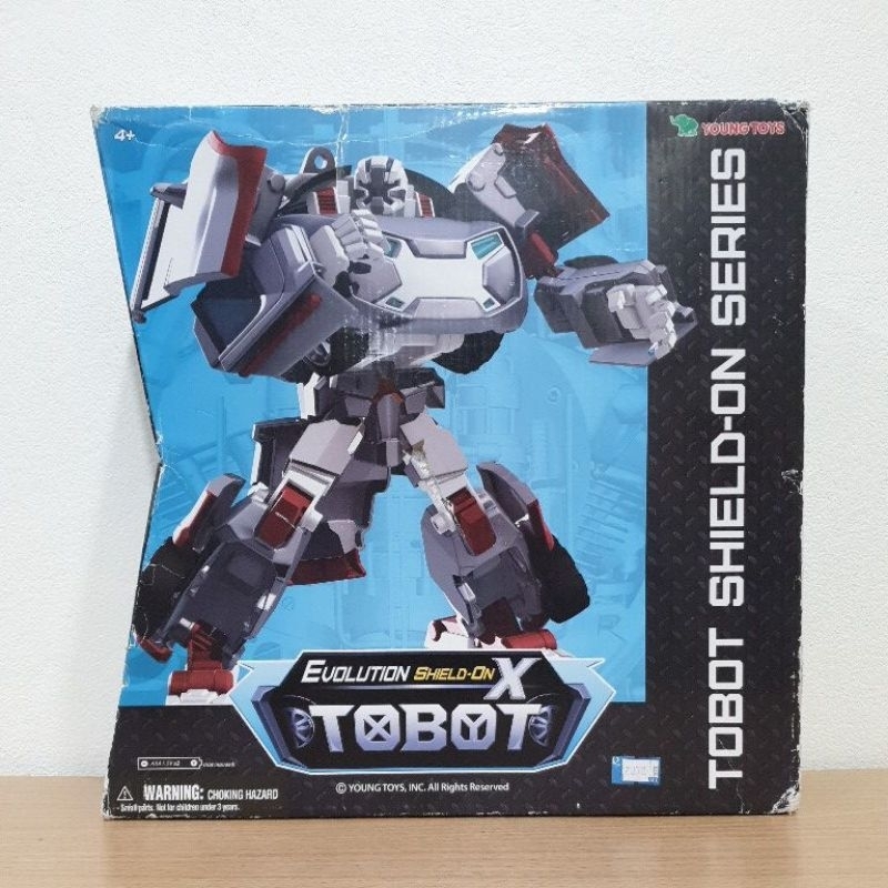Tobot Evolution X Shield On Transforming Robot With Sound And Light ...