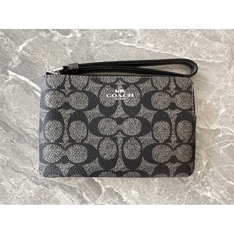 Coach: 1 zip s gunmetal (Authentic) | Shopee Malaysia