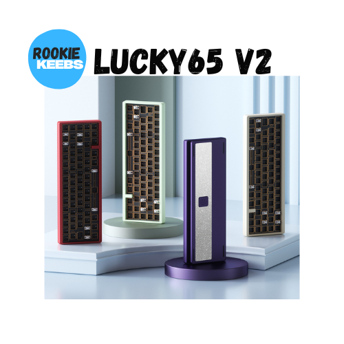 Lucky65 V2 3-Mode Hotswap Aluminum Mechanical Keyboard | Shopee Malaysia