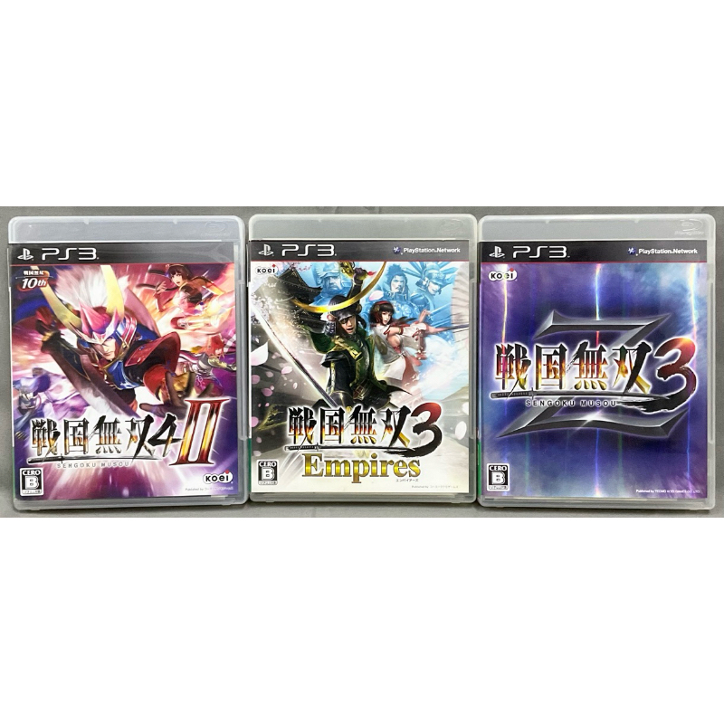 Original Disc [PS3] All Parts Included Sengoku Musou | Samurai warrior ...