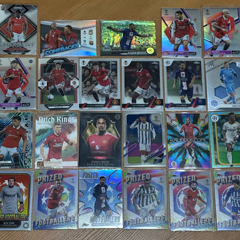 MESSI RONALDO Football Collectible (RC) Star PALMER MAINOO Warnacho And ...