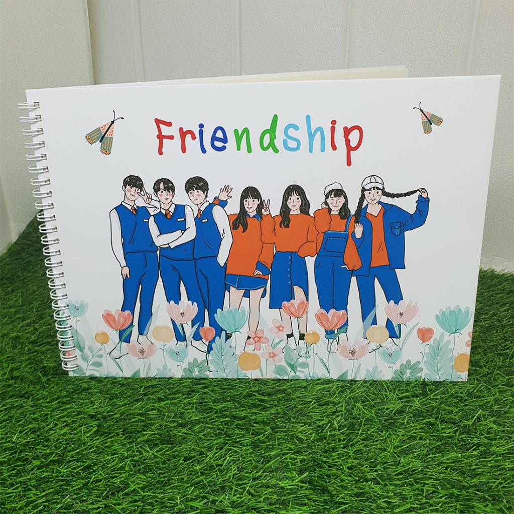 Best friends forever Friend Girlfriend A4 Size (Hardcover Paper ...