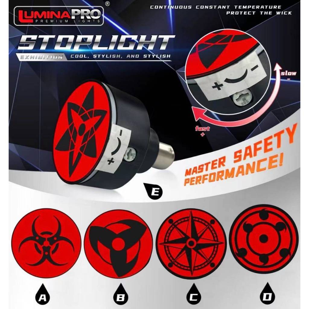 Naruto Light LED 8K Back For Motorcycle | Shopee Malaysia