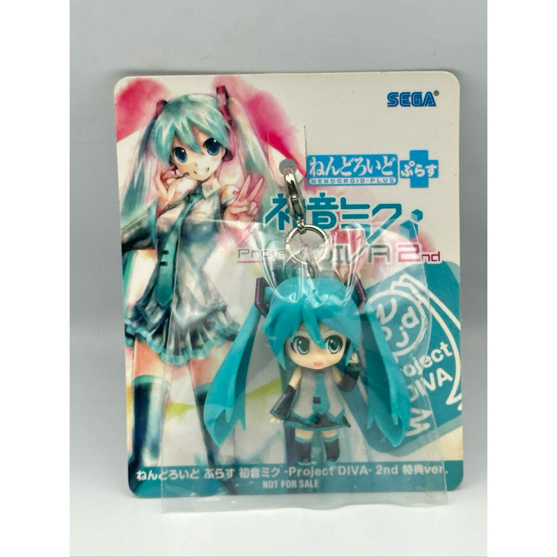 Nendoroid Plus Keychain Hatsune Miku Charm Project DIVA Pre-order Bonus ...