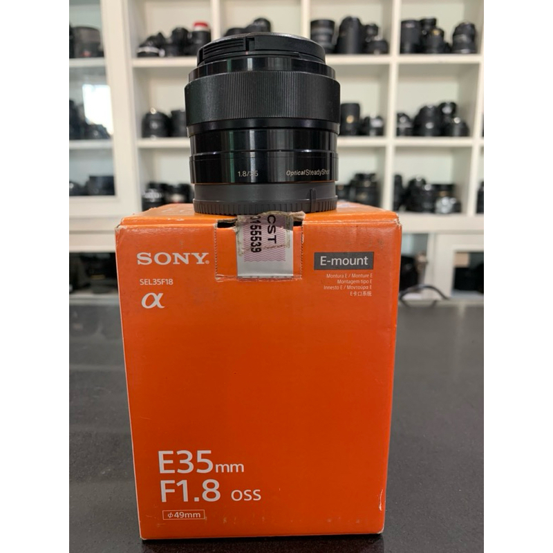 Sony E35 mm F1.8 oss. Full Box Set | Shopee Malaysia