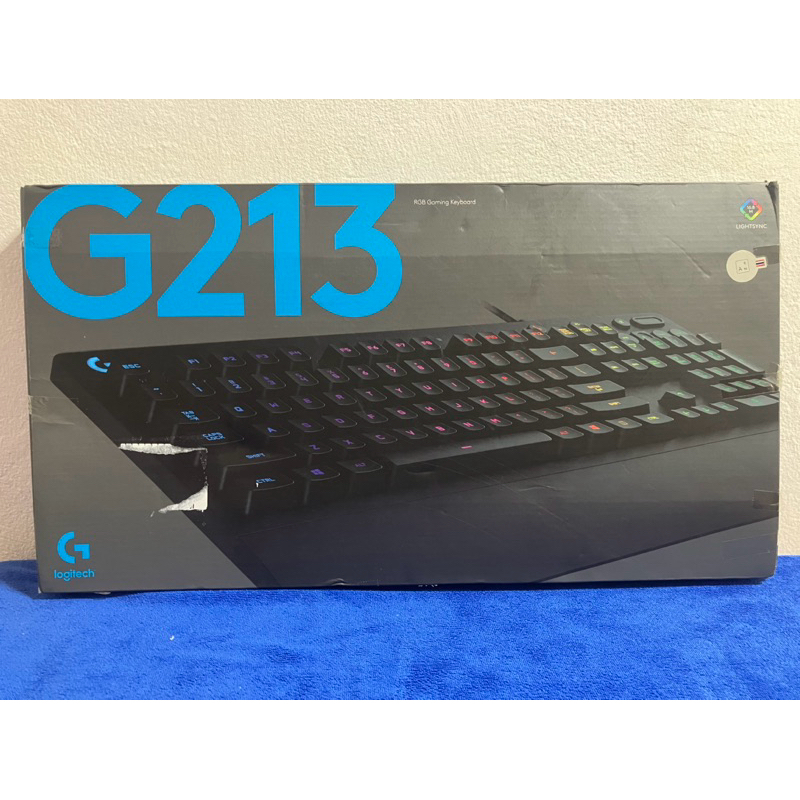 Logitech G213 RGB Gaming Keyboard New Condition | Shopee Malaysia