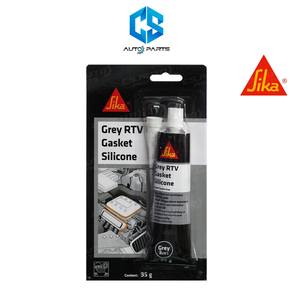 SIKASIL GASKET RTV SILICONE GREY Sealant Size 95 G. (Gray) | Shopee ...