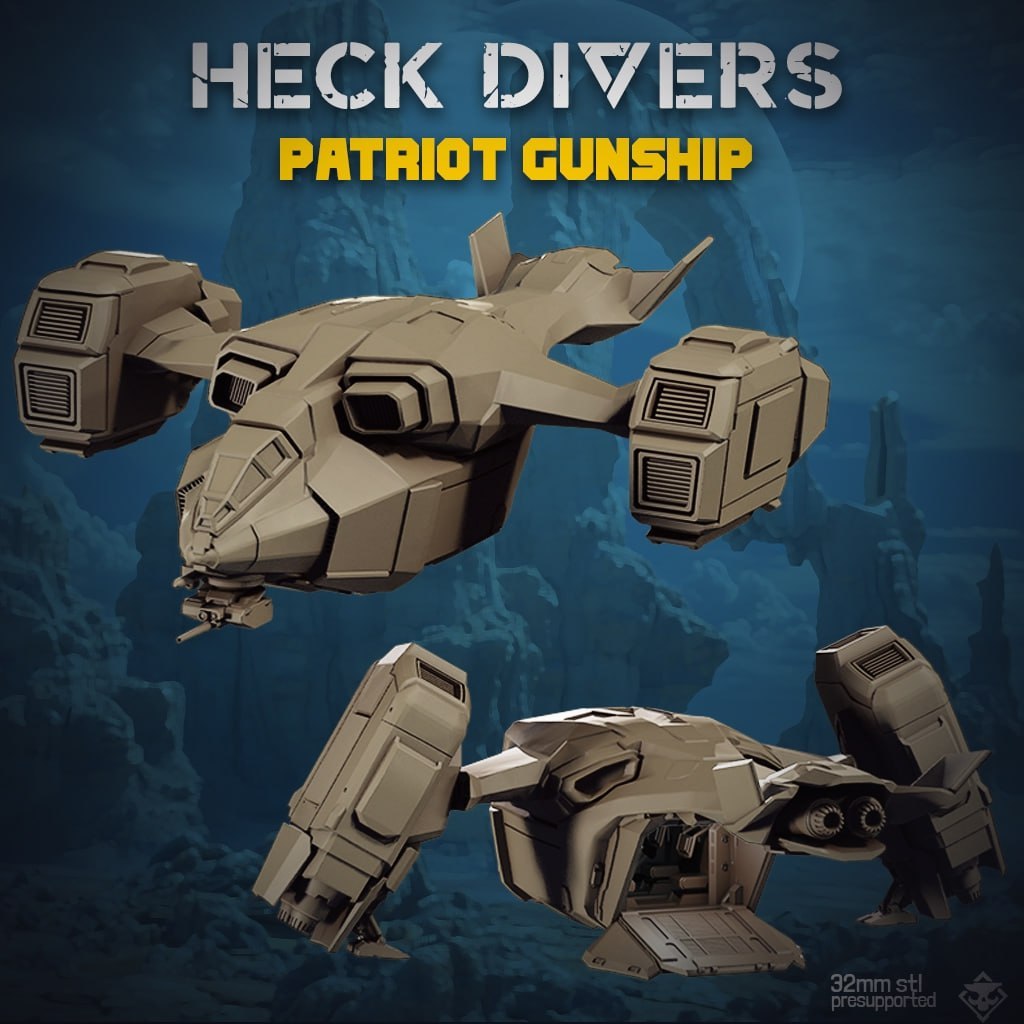 Helldivers-Gunship | Shopee Malaysia