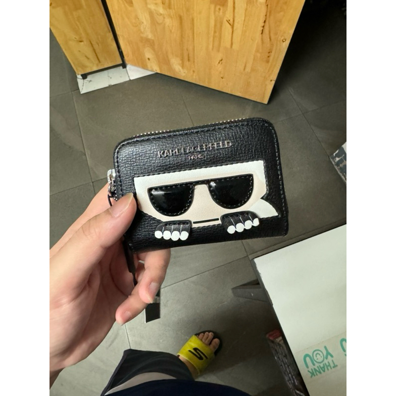 karl lagerfeld Card Holder Black | Shopee Malaysia