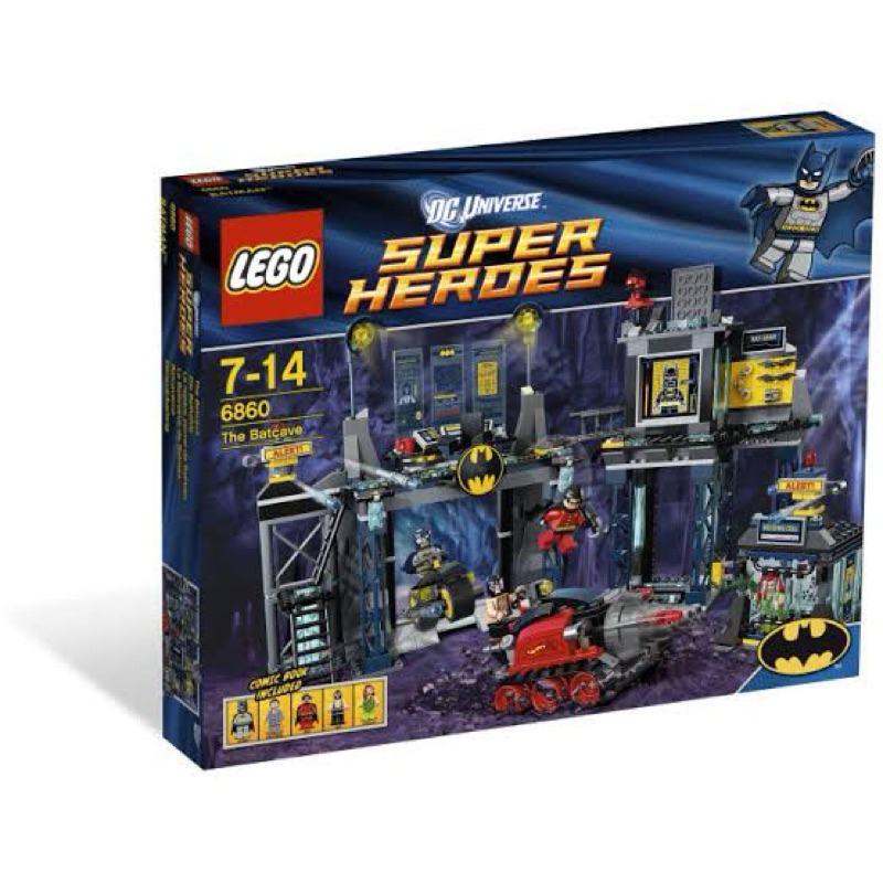 LEGO 6860 The Batcave 1 Secondhand Complete | Shopee Malaysia