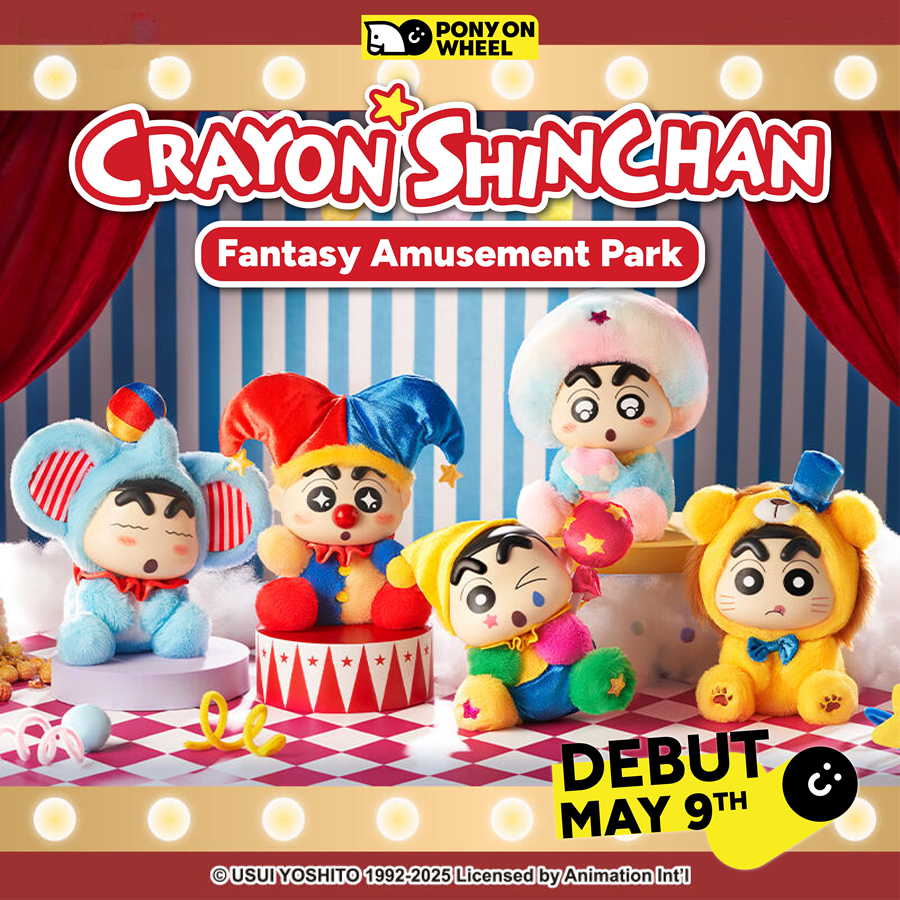 TOYzINBOX-Crayon Shinchan Vol.4 Fantasy Amusement Park Plush Blind box ...