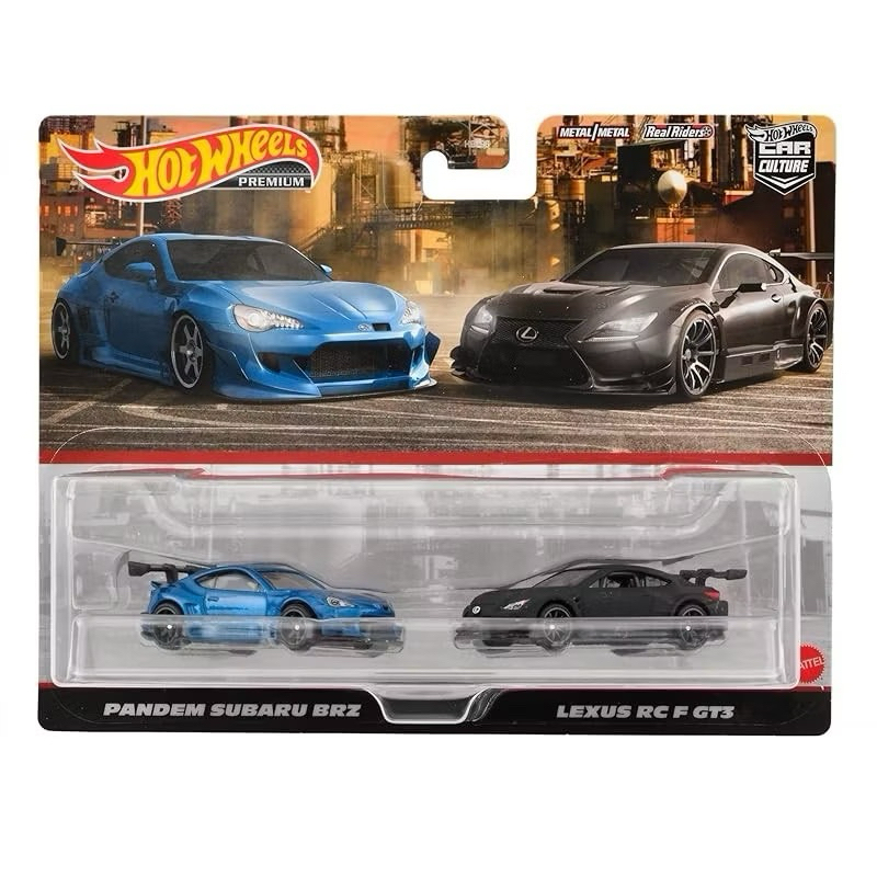Hotwheels Premium Double Pack | PANDEM SUBARU BRZ & LEXUS RC F GT3 ...