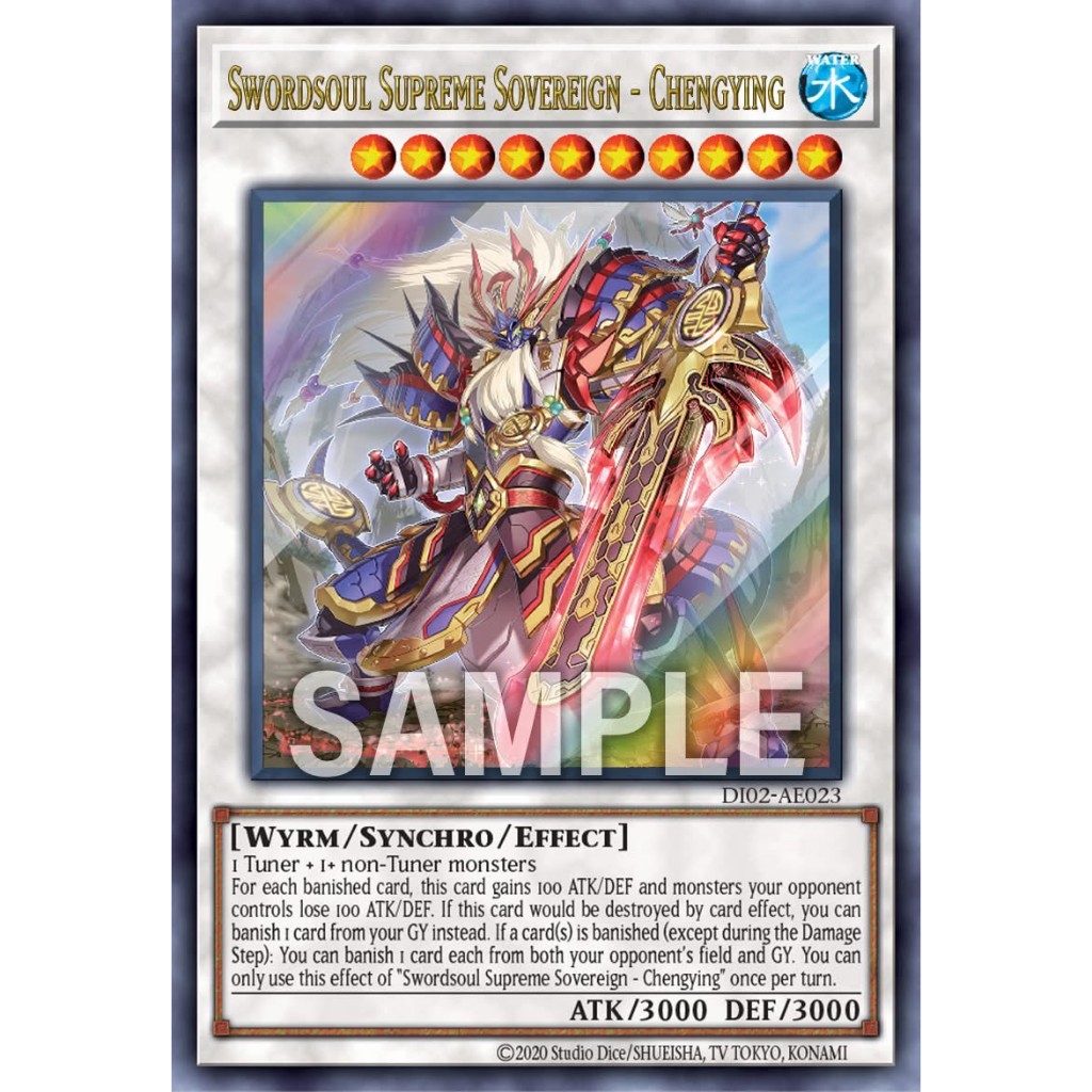 Yugioh Asia-Eng [DI02-AE023] Swordsoul Supreme Sovereign-Chengying ...