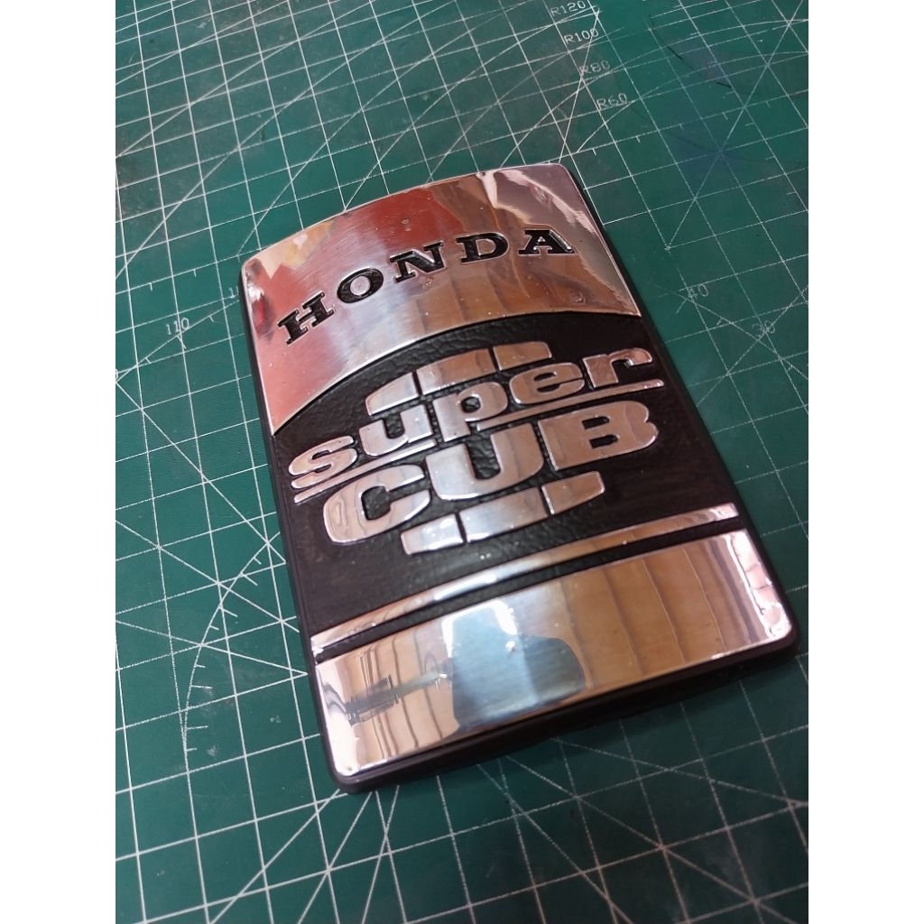 Chest Logo Round Soup C50 SUPER CUB | Shopee Malaysia