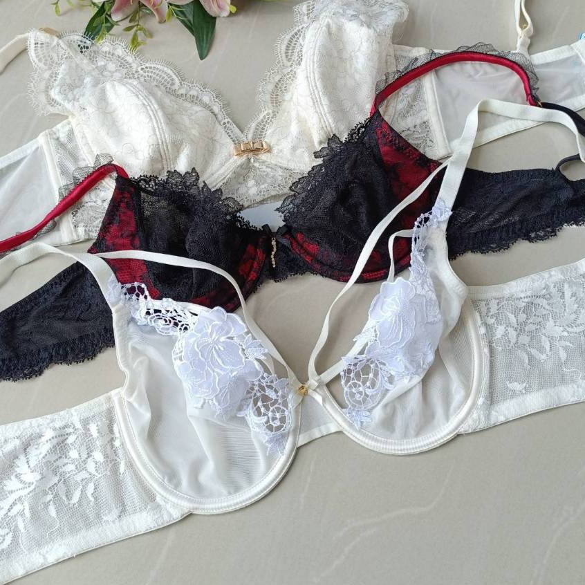 Wacoal Glam Diamond See-Through Lace Bra | Shopee Malaysia