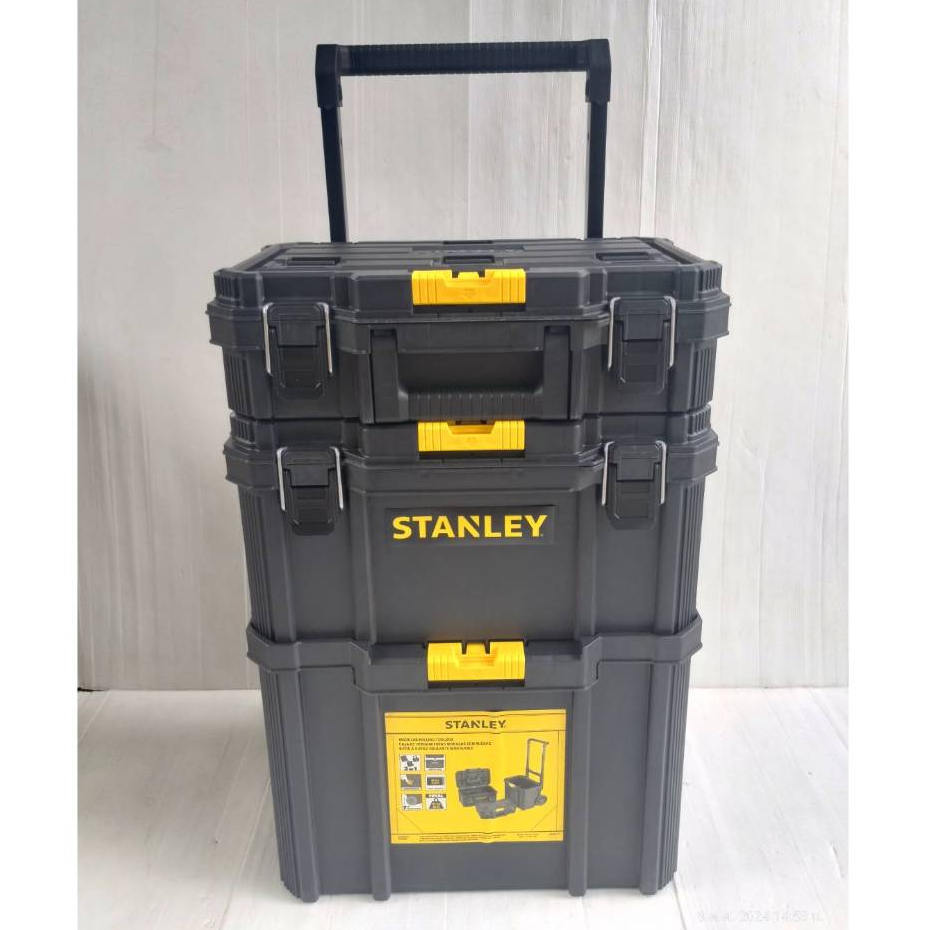 Stanley 3-Piece Tool Box Set With Wheels Model STST83319-1 3-in-1 ...