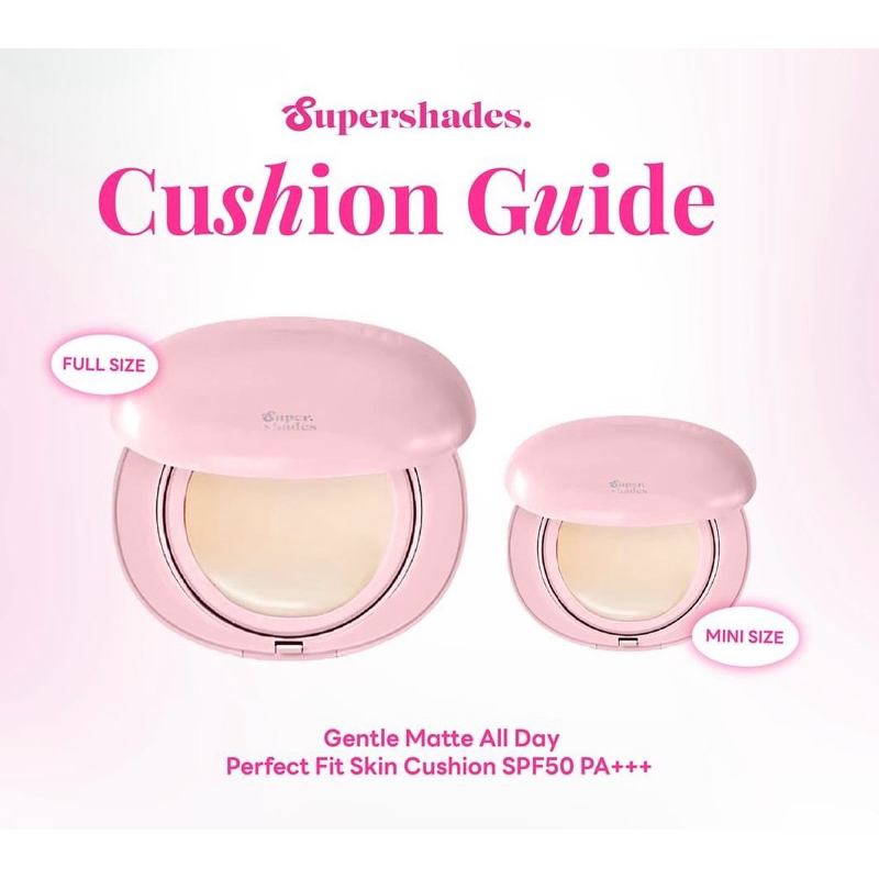 Supershades Gentle Matte All Day Perfect Fit Skin Cushion SPF50 PA ...