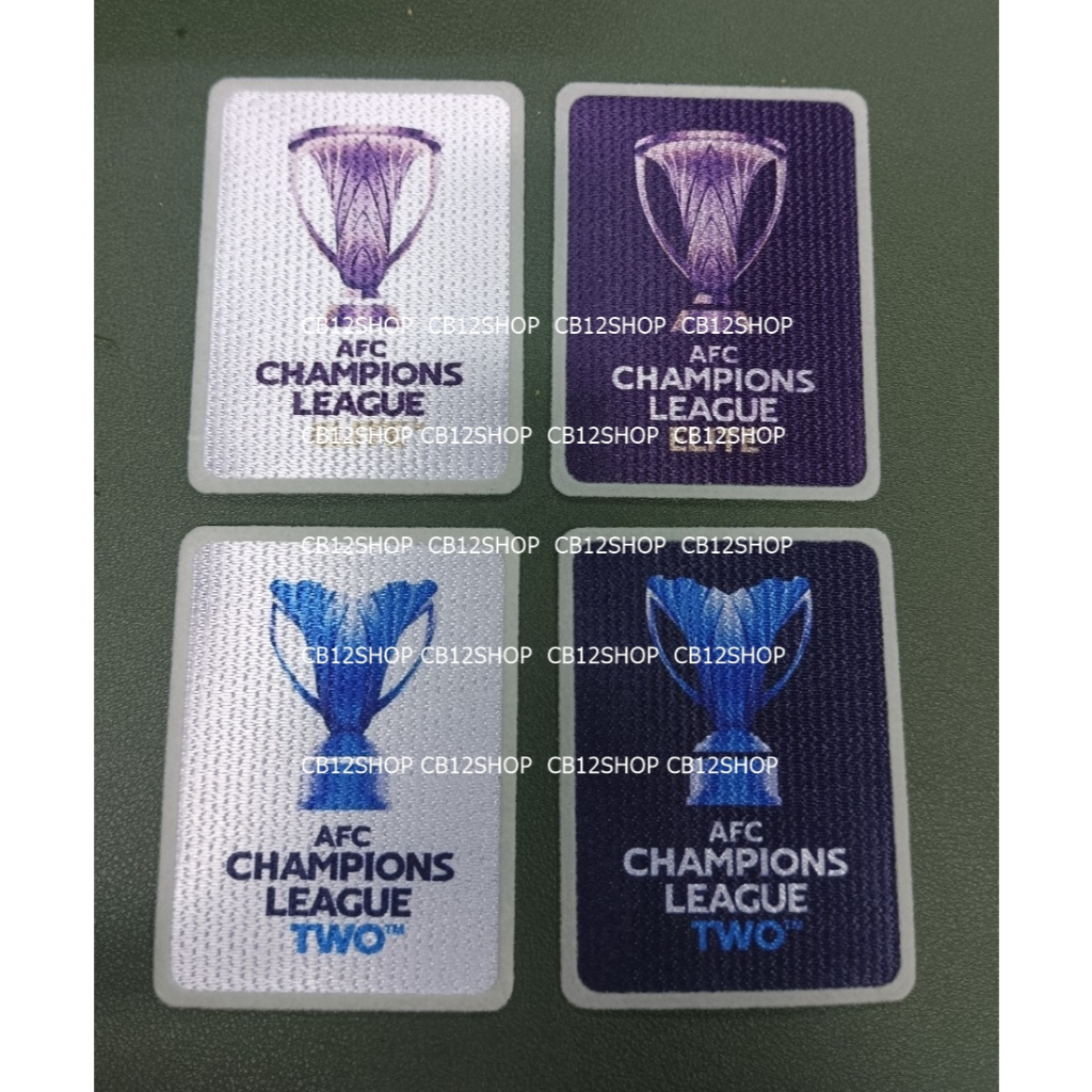 Arm 2024 Original ACL AFC CHAMPION LEAGUE ELITE/TWO Badge | Shopee Malaysia