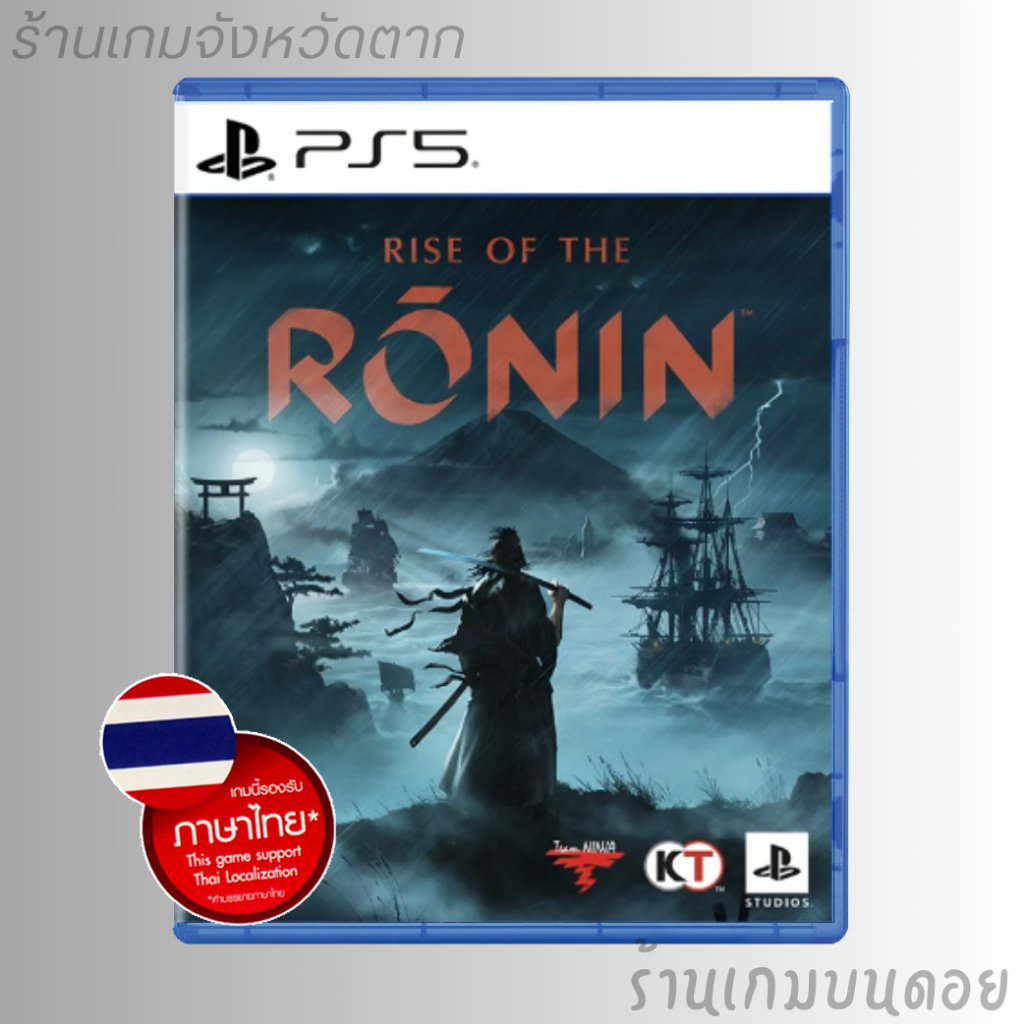 (1 Hand/2nd Hand) PS5 Game Disc: Rise of the Ronin Thai Language ...