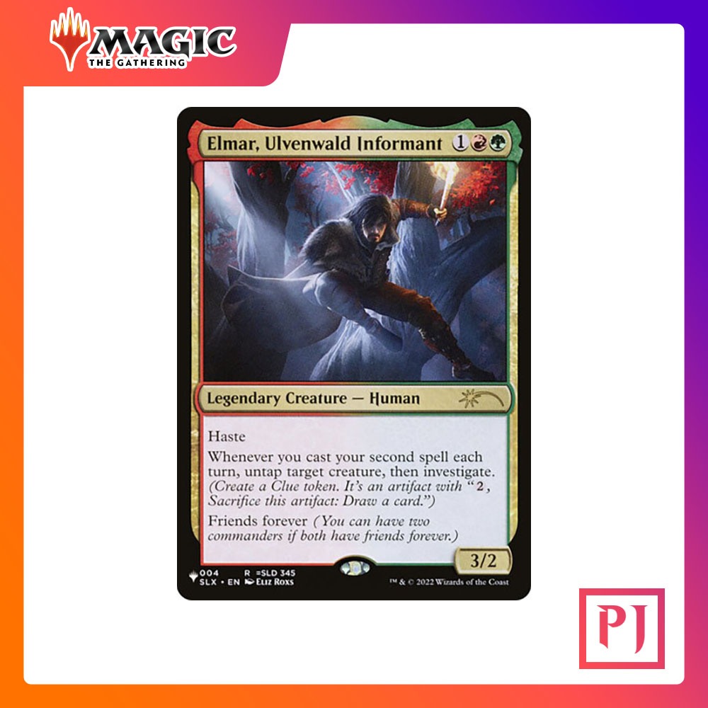 [MTG] Elmar Ulvenwald Informant (Secret Lair) [MB1] [MULTI] [RARE ...