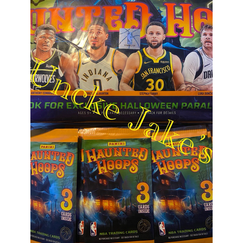2023-24 Panini NBA Haunted Hoops "3 Cards Pack" !!️Wembyama Rookie ...